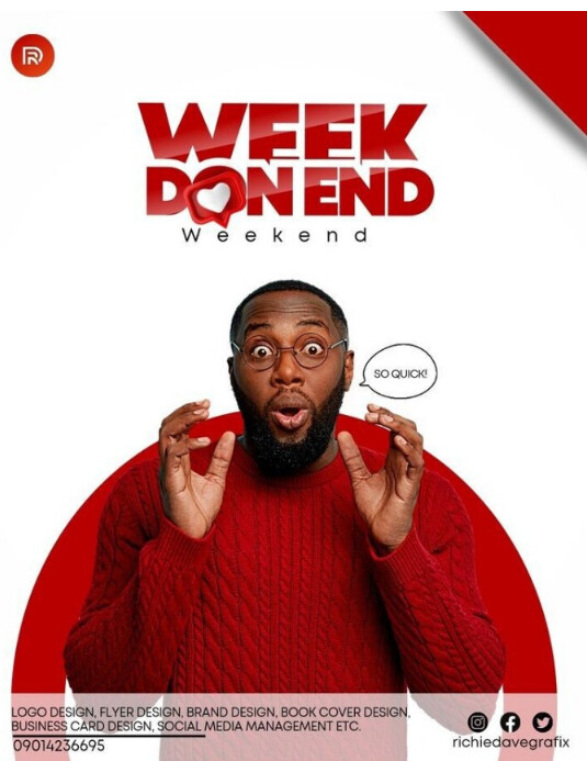 Weekend flyer template | PosterMyWall