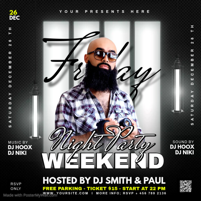 Copy of WEEKEND FRIDAY | PosterMyWall