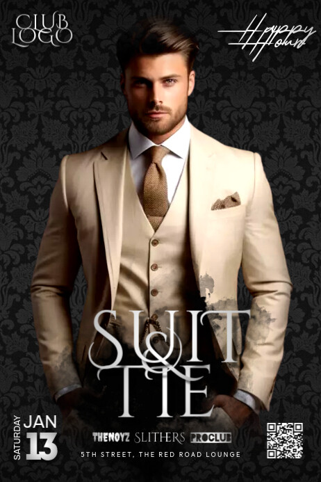 Weekend Gentleman's Club Template | PosterMyWall