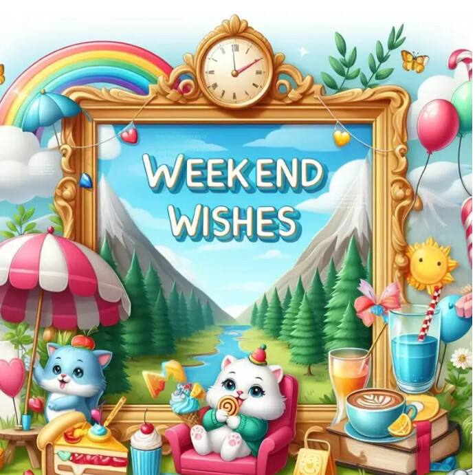 Plantilla de WEEKEND GREETINGS | PosterMyWall