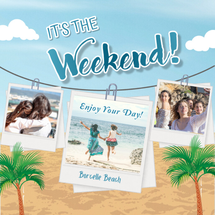 Weekend Instagram Post Template | PosterMyWall