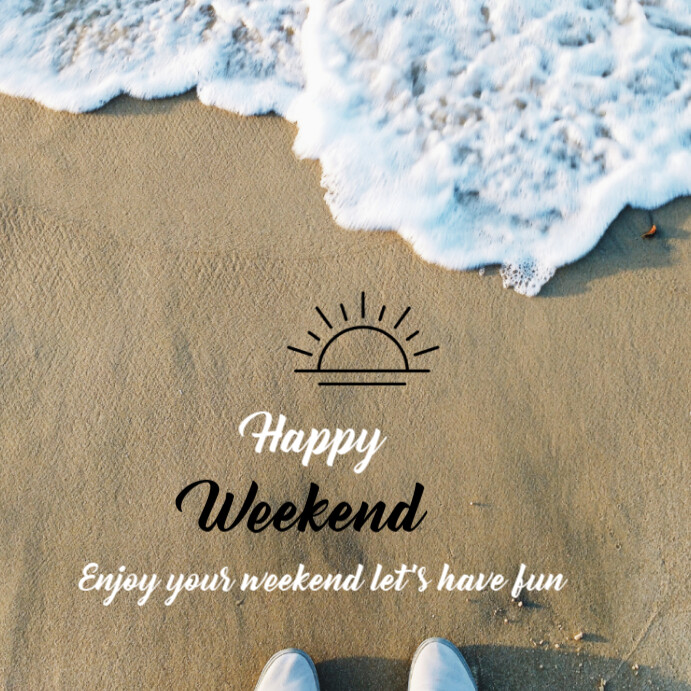Modèle Weekend Instagram Post | PosterMyWall