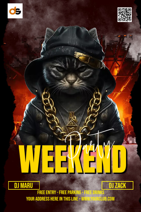 Copy of Weekend Night Party | PosterMyWall