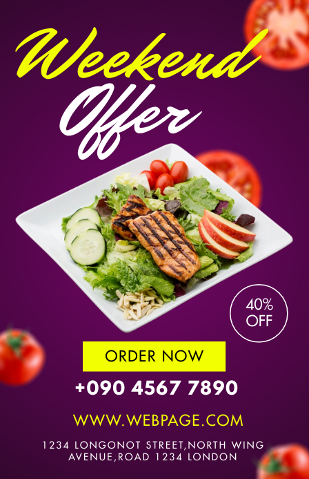 Copy of WEEKEND OFFER FLYER | PosterMyWall