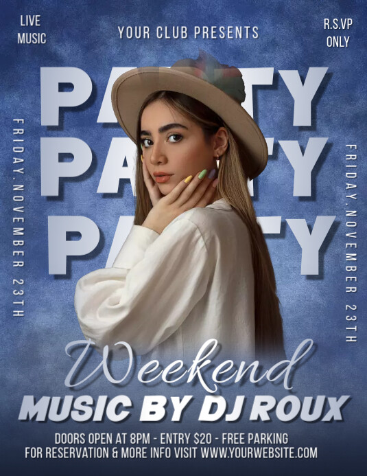 Weekend Party Ads Template | PosterMyWall