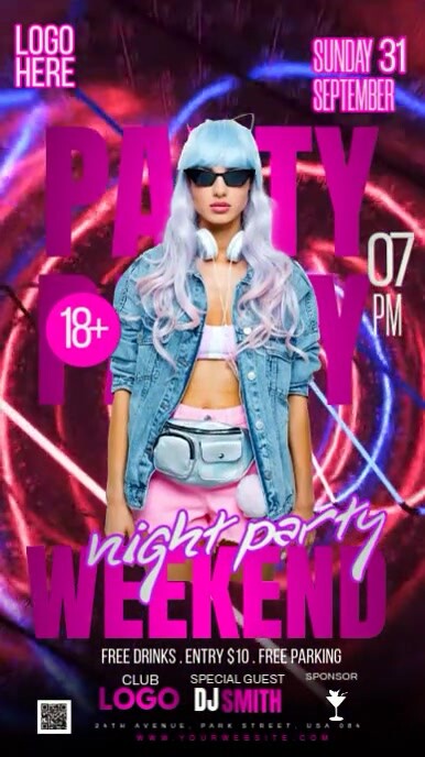 Copia de Weekend Party | PosterMyWall