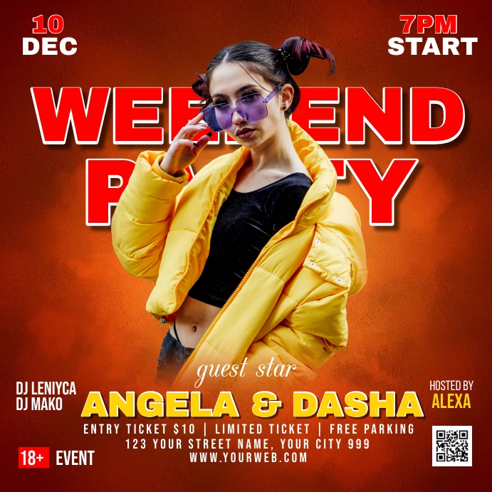 Weekend Party Template | PosterMyWall