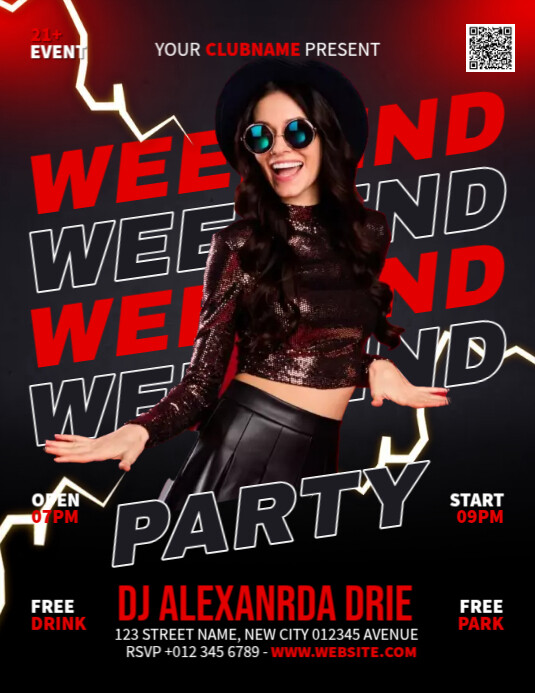 Weekend Party Template | PosterMyWall