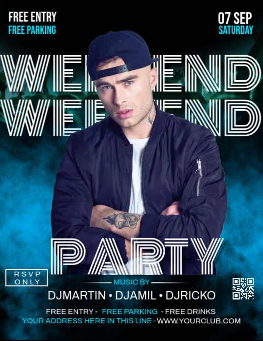 Copy of Weekend Party | PosterMyWall