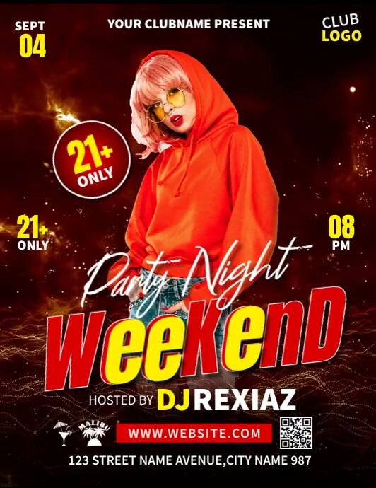 Weekend Party Template | PosterMyWall