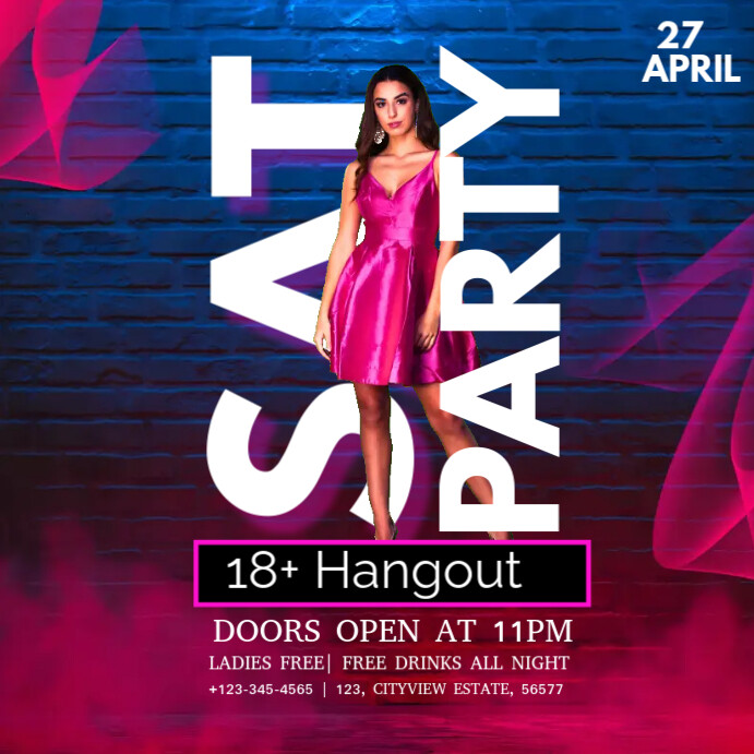 Weekend Party Template | PosterMyWall