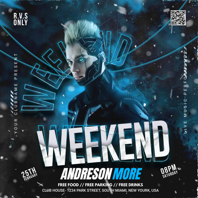 Copy of Weekend Party flyer | PosterMyWall