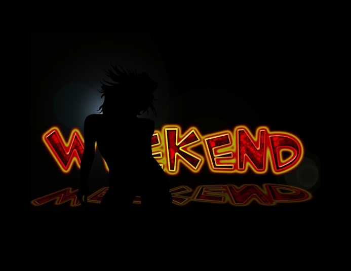 Weekend party show illustration concept Template | PosterMyWall