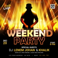 Weekend party Template | PosterMyWall