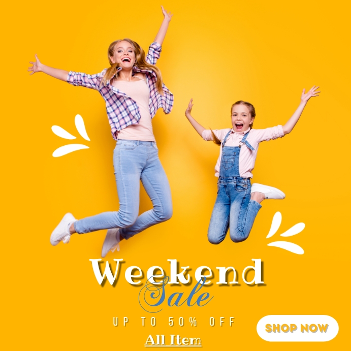 Copy of Weekend Sale | PosterMyWall