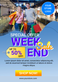 Weekend Sale Flyer Template | PosterMyWall