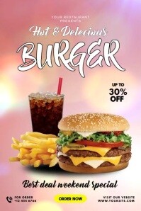 Weekend special menu Template | PosterMyWall