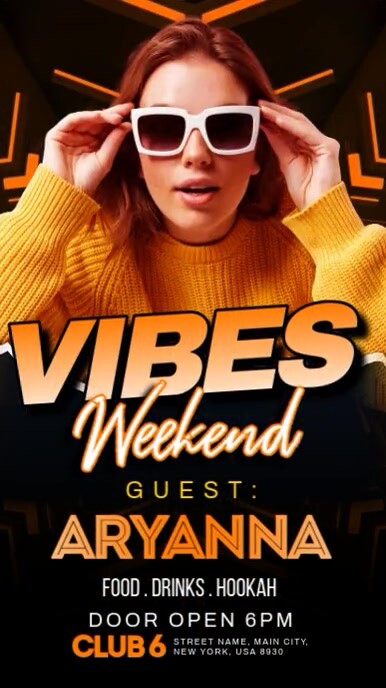 Modèle Weekend Vibes | PosterMyWall
