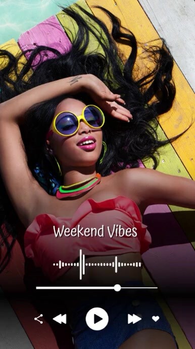 Weekend vibes Template | PosterMyWall