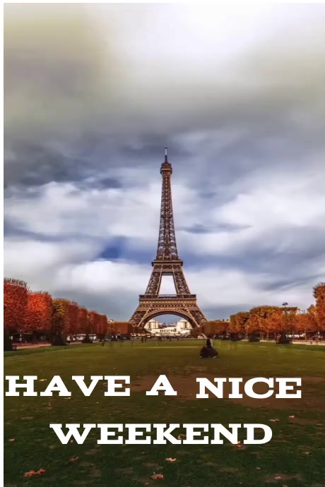 Weekend video template | PosterMyWall