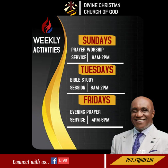 Plantilla de weekly activities | PosterMyWall