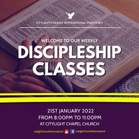 discipleship class flyer Template | PosterMyWall