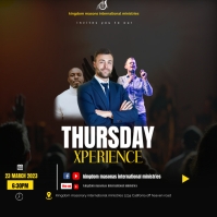 weekly service flyer poster template | PosterMyWall