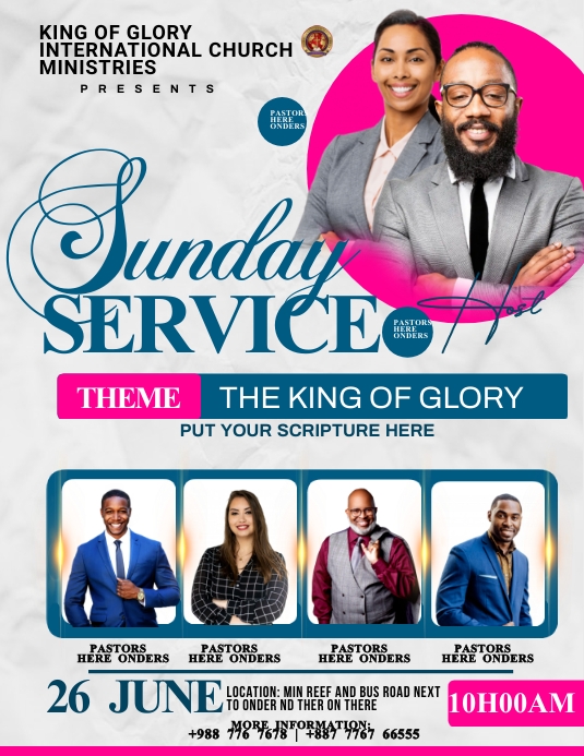 weekly services Template | PosterMyWall