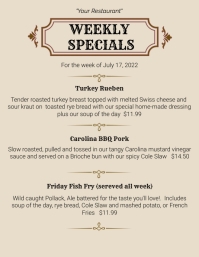 6,990+ weekly specials Customizable Design Templates | PosterMyWall