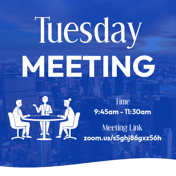 weekly staff meeting Template | PosterMyWall