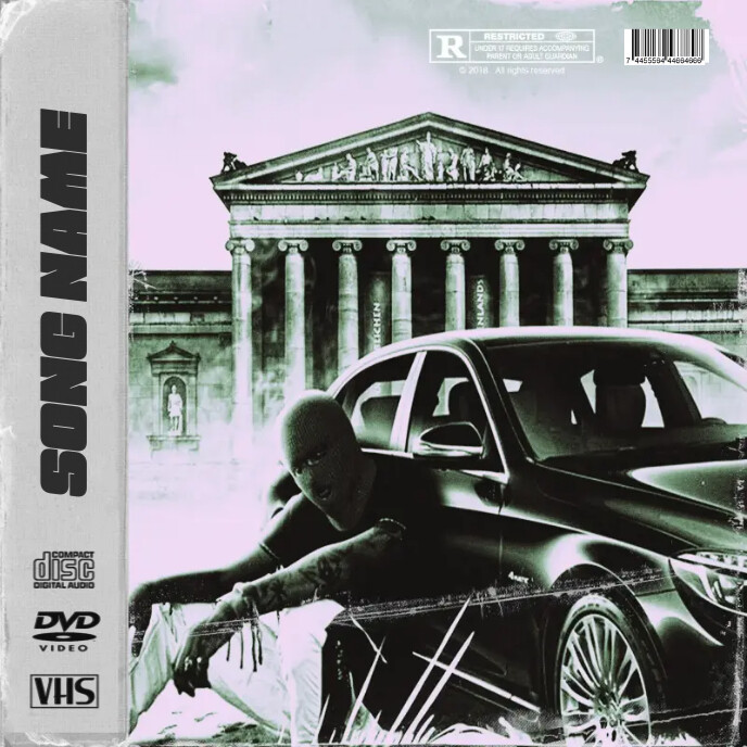 WEF1 - Single Mixtape Song EP Album Cover Art Artwork Template Premade ...