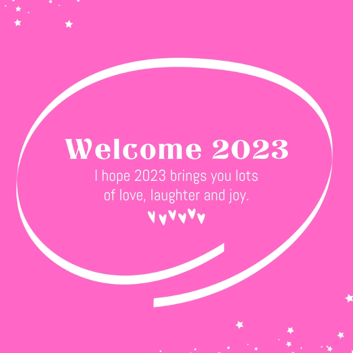 Welcome 2023 Template | PosterMyWall