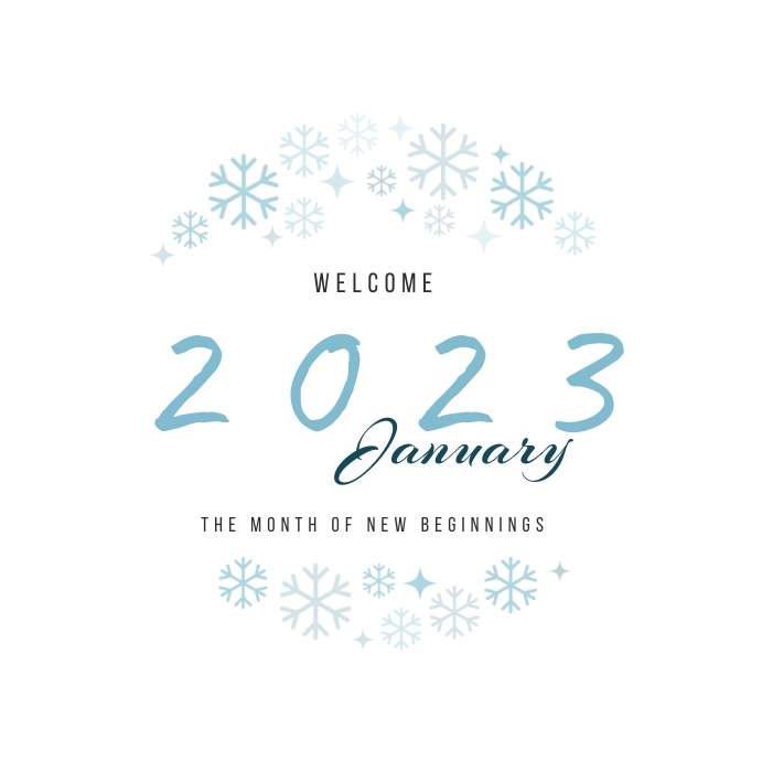 Welcome 2023 Template | PosterMyWall