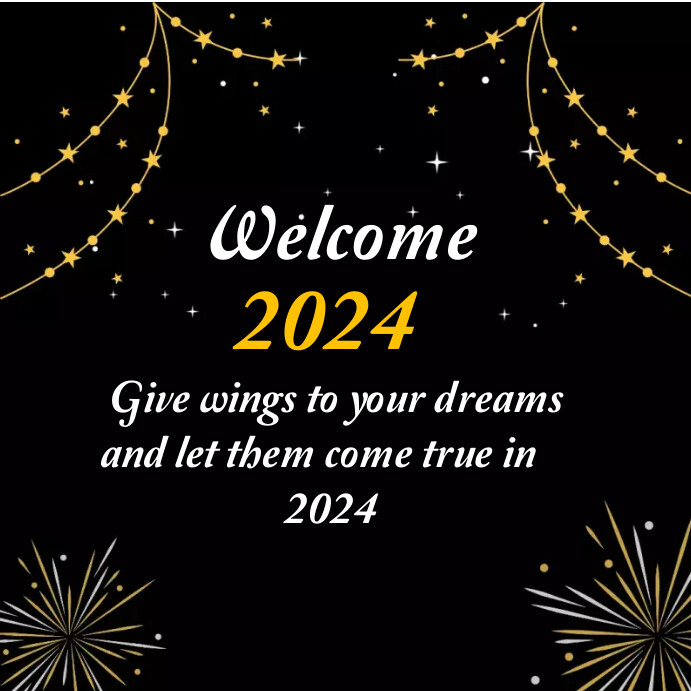 Plantilla de Welcome 2024 | PosterMyWall