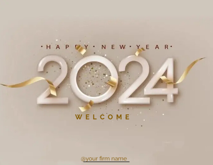 Welcome 2024 Template | PosterMyWall
