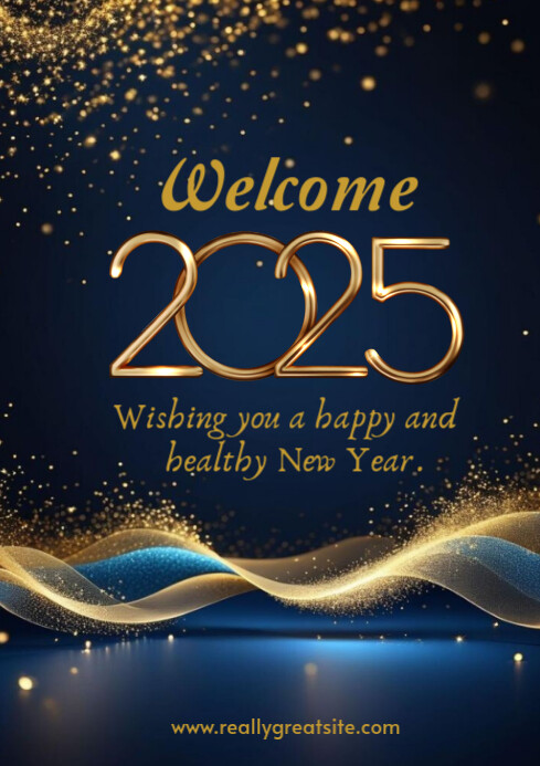 Welcome 2025 Template | PosterMyWall