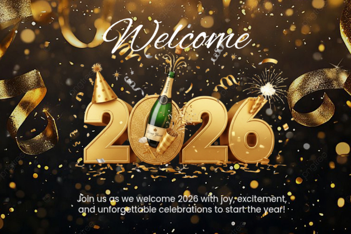 Welcome 2026 Flyer Template | PosterMyWall
