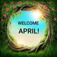 Welcome april Template | PosterMyWall