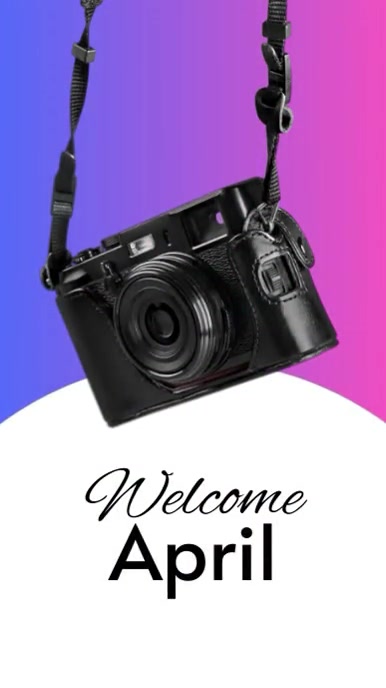 Plantilla de Welcome April | PosterMyWall