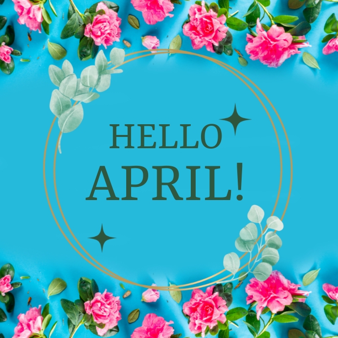 Copy of welcome april | PosterMyWall