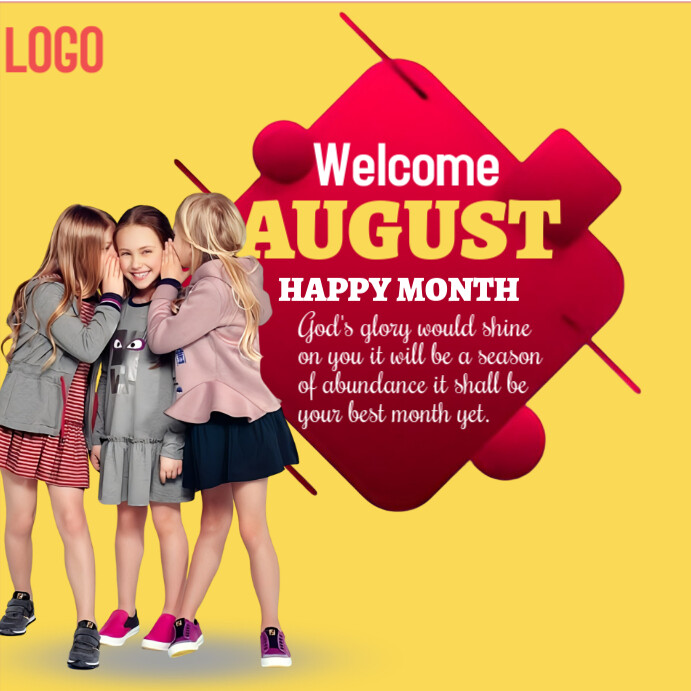 Copy of Welcome August flyer | PosterMyWall