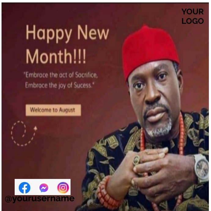 Copy of WELCOME AUGUST FLYER | PosterMyWall