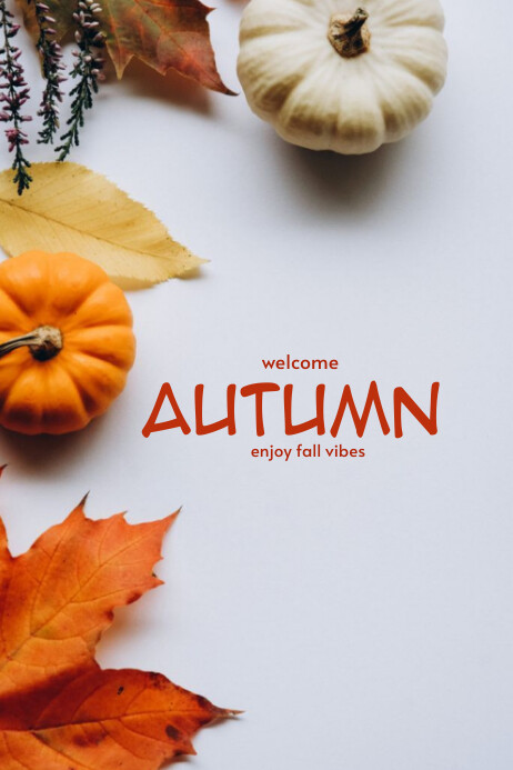 welcome autumn Template | PosterMyWall