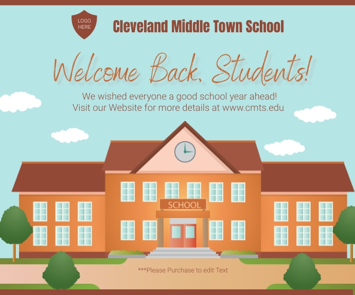 welcome back to school (2) Template | PosterMyWall