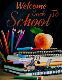 Welcome Back To School Flyer Template | PosterMyWall