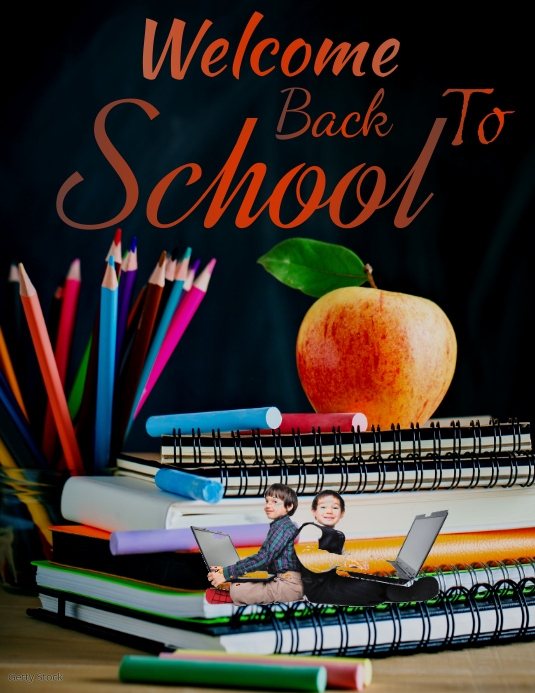 Welcome Back To School Design