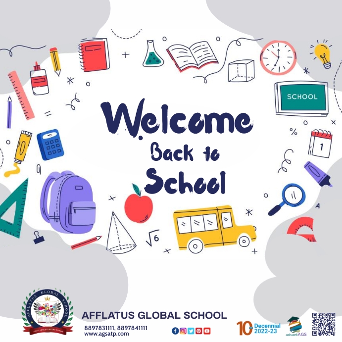 Welcome back to school Template | PosterMyWall