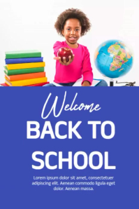 welcome back to school Template | PosterMyWall