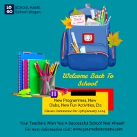 welcome back to school flyer Template | PosterMyWall