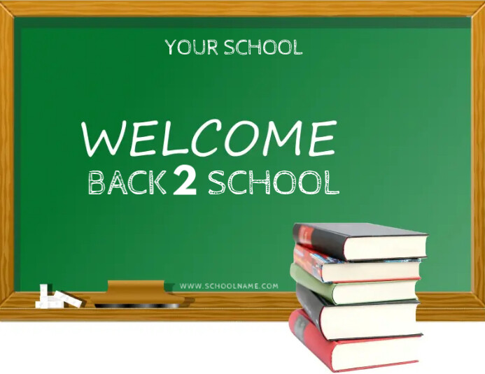 welcome back to school flyer Template | PosterMyWall